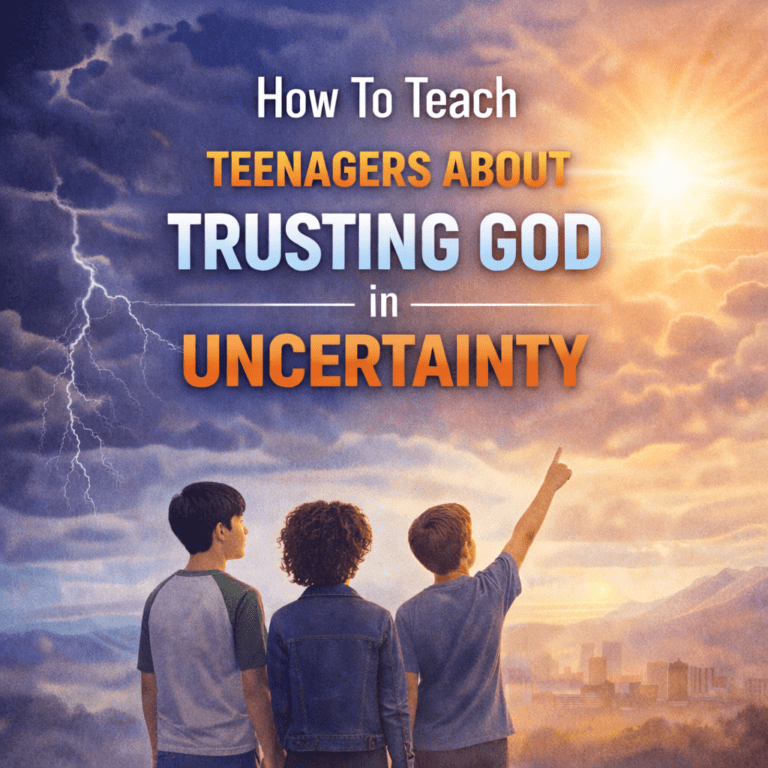 How to Teach Teenagers About Trusting God in Uncertainty